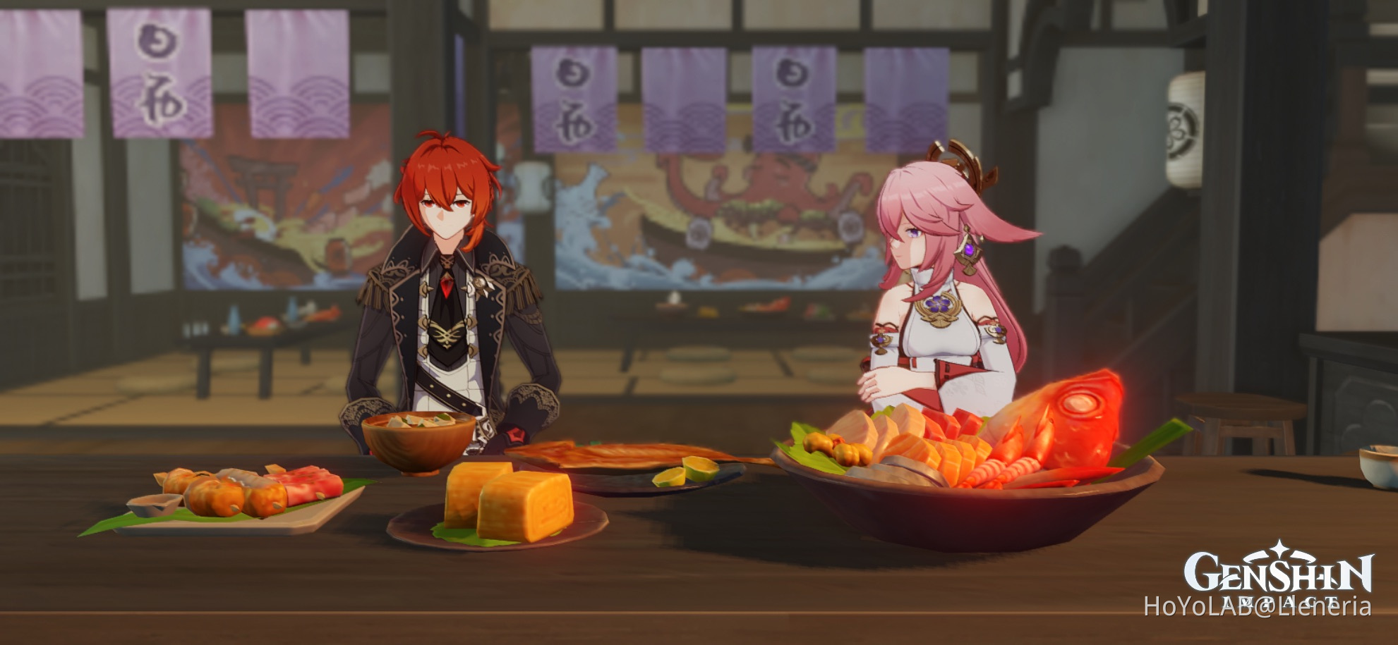 Uyuu Restaurant Genshin Impact | HoYoLAB