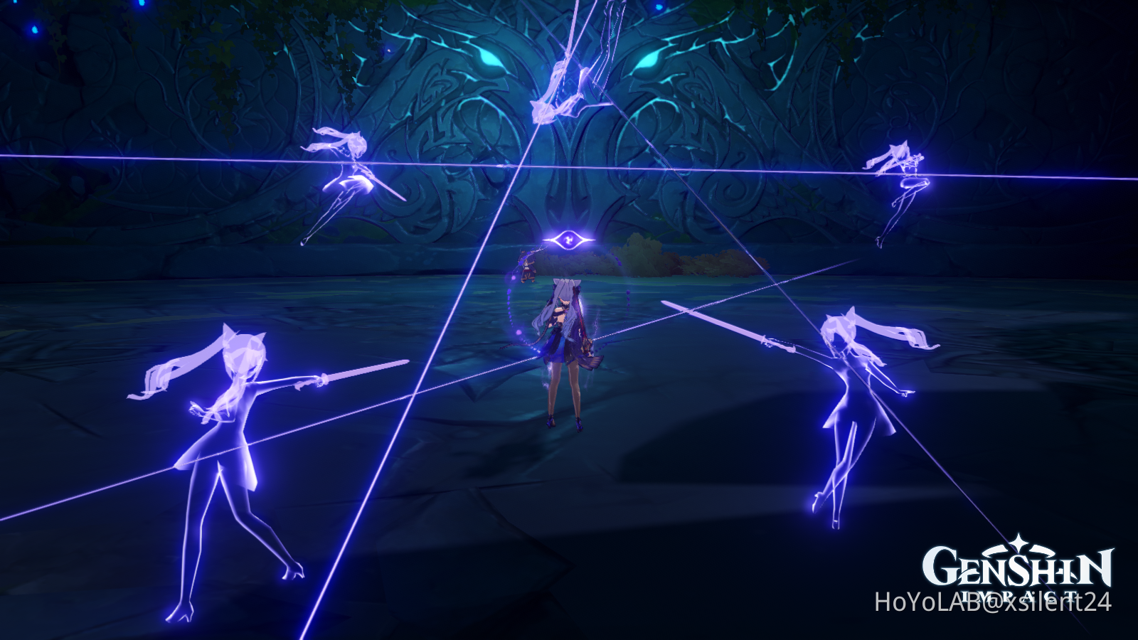 Keqing Burst animation shot Genshin Impact | HoYoLAB