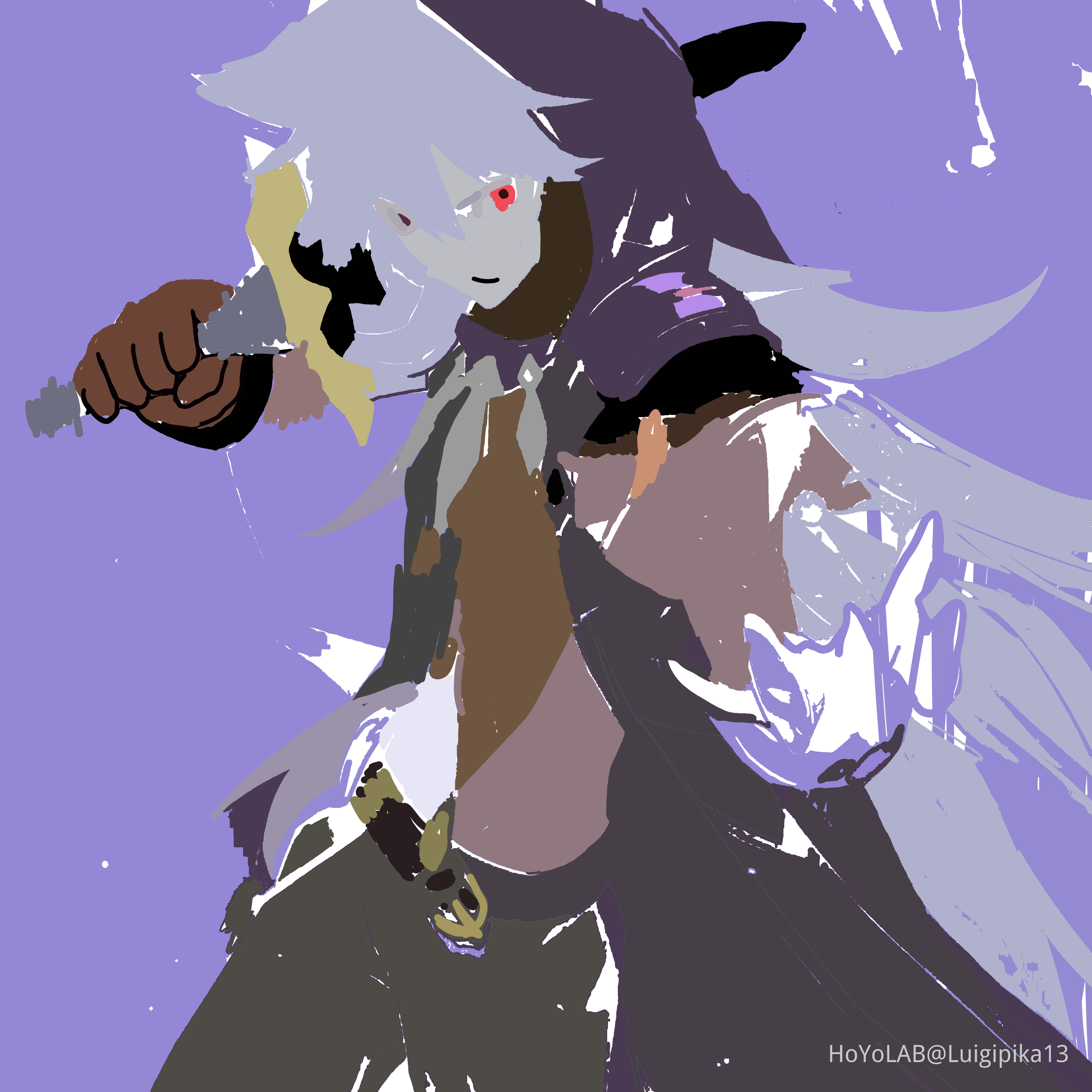 razor drawing-fanart Genshin Impact | HoYoLAB