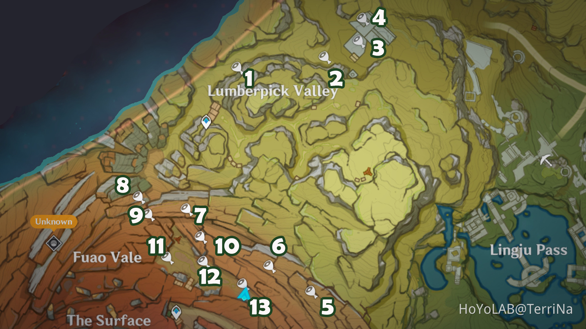 Terri's The Chasm Treasure Hunting Guide Genshin Impact | HoYoLAB
