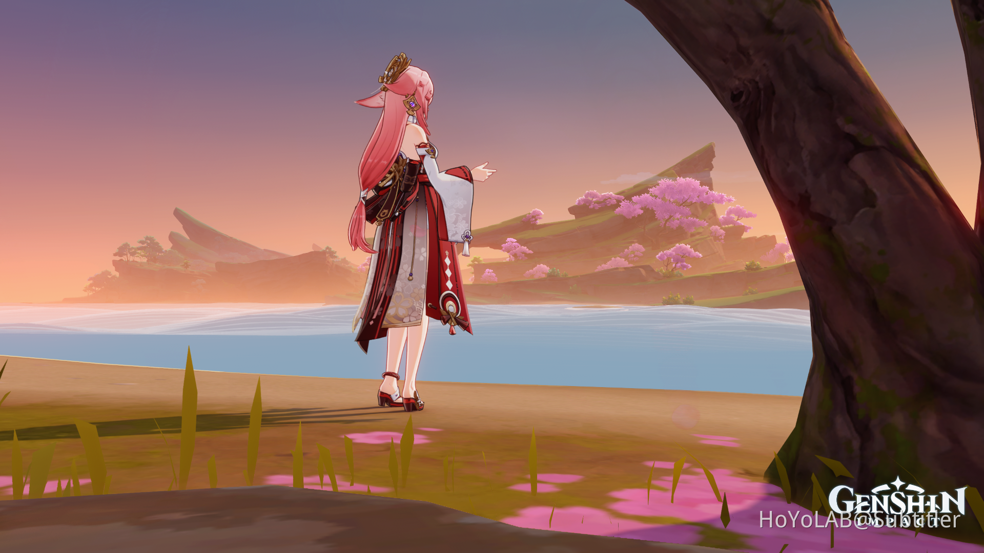 Miko, Who Are You Talking with? Genshin Impact | HoYoLAB