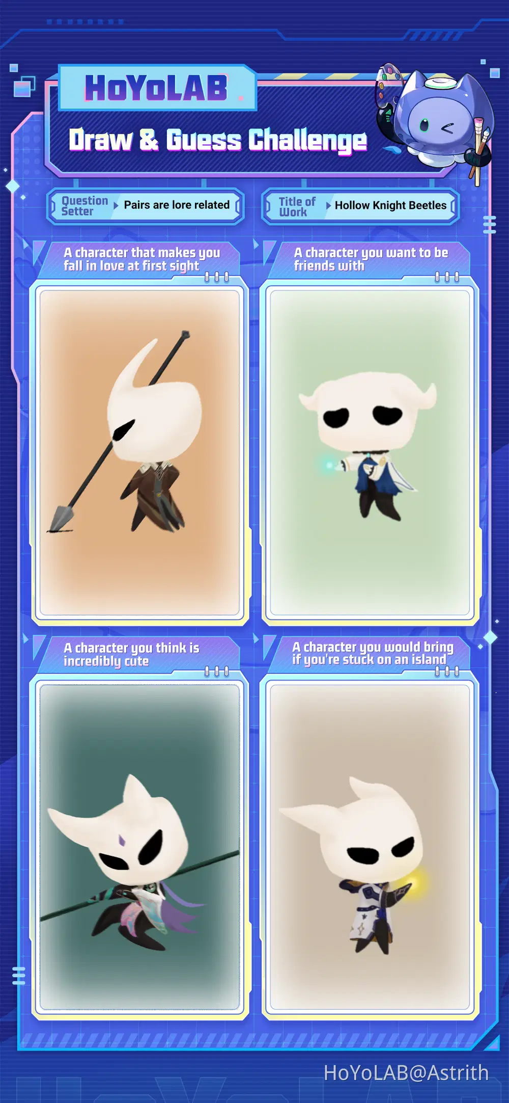 how to draw hollow knight characters