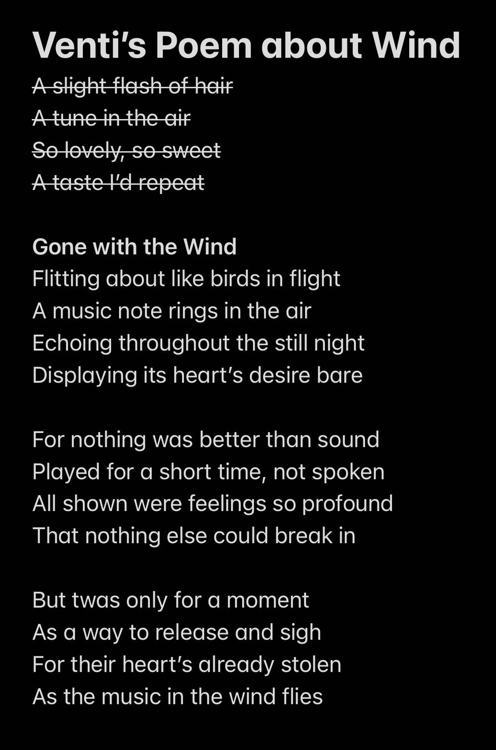 A Venti Poem (about Wind) Genshin Impact | HoYoLAB