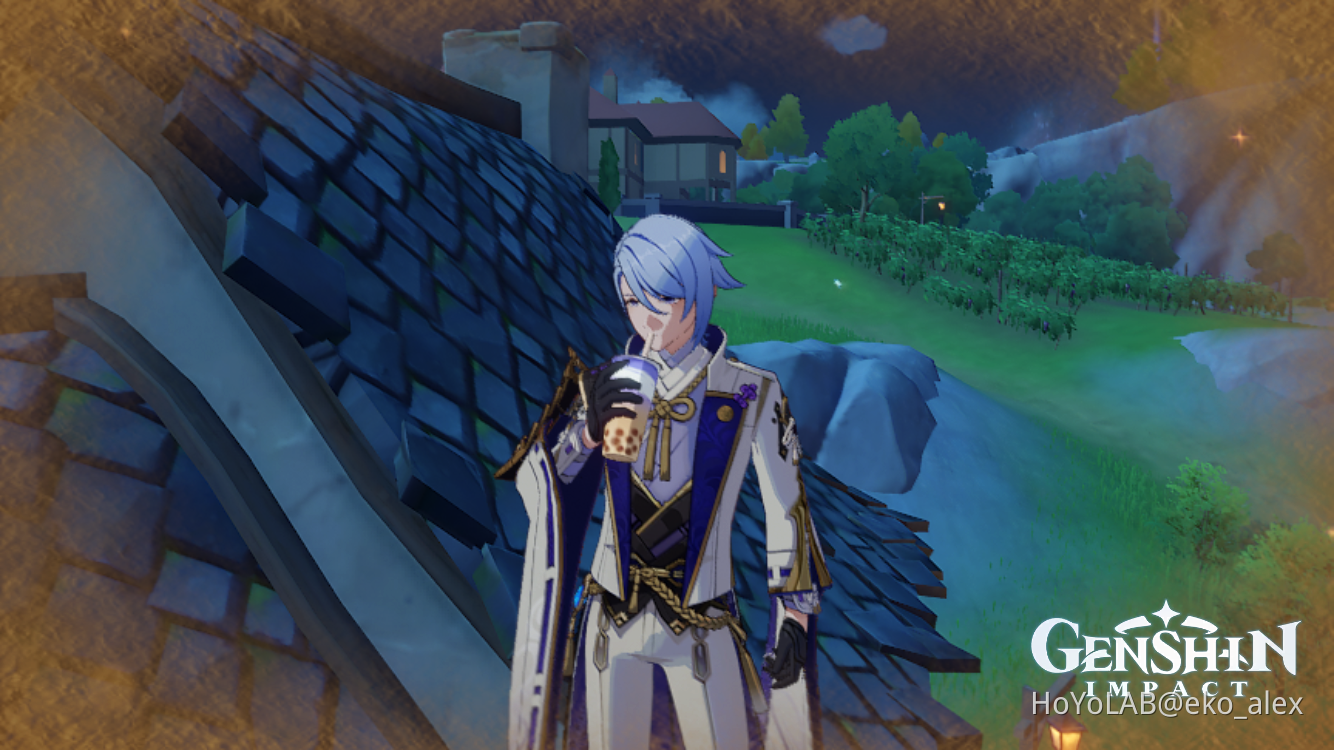 ayato🤝boba tea | Genshin Impact | HoYoLAB