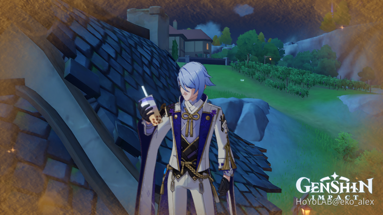 ayato🤝boba tea Genshin Impact | HoYoLAB
