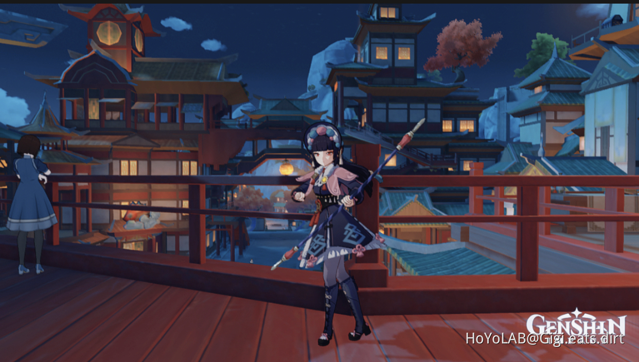 Random characters with random scenery part 7 Genshin Impact | HoYoLAB