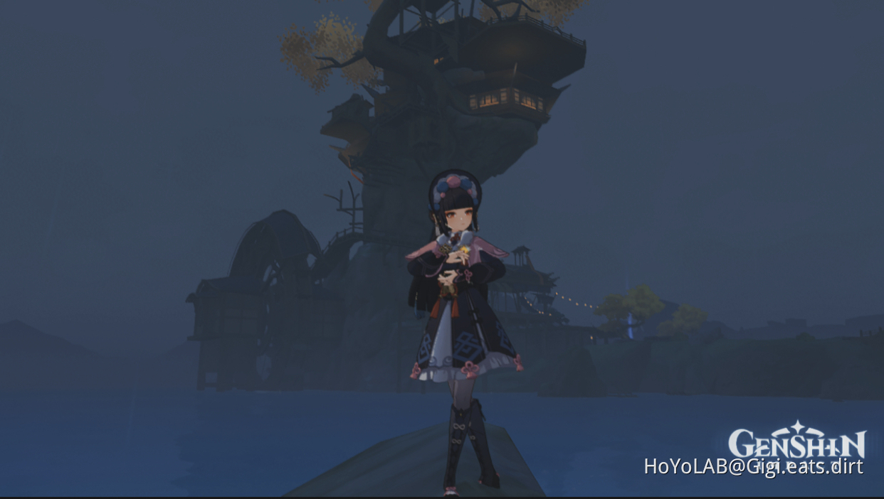 Random characters with random scenery part 6 Genshin Impact | HoYoLAB