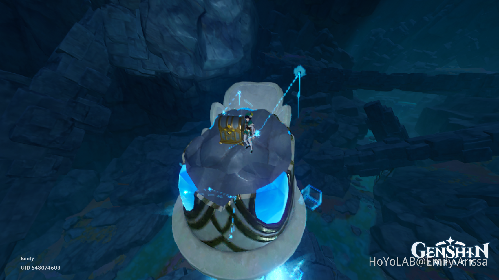 Hidden Chest in The Chasm Genshin Impact | HoYoLAB