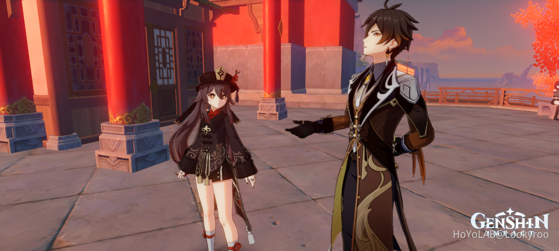 Hu tao and Grandpa Genshin Impact | HoYoLAB