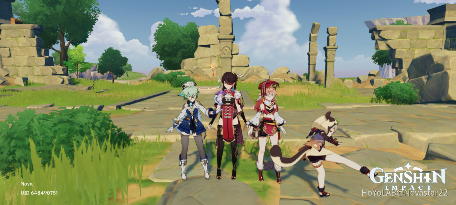 My group pictures! Genshin Impact | HoYoLAB