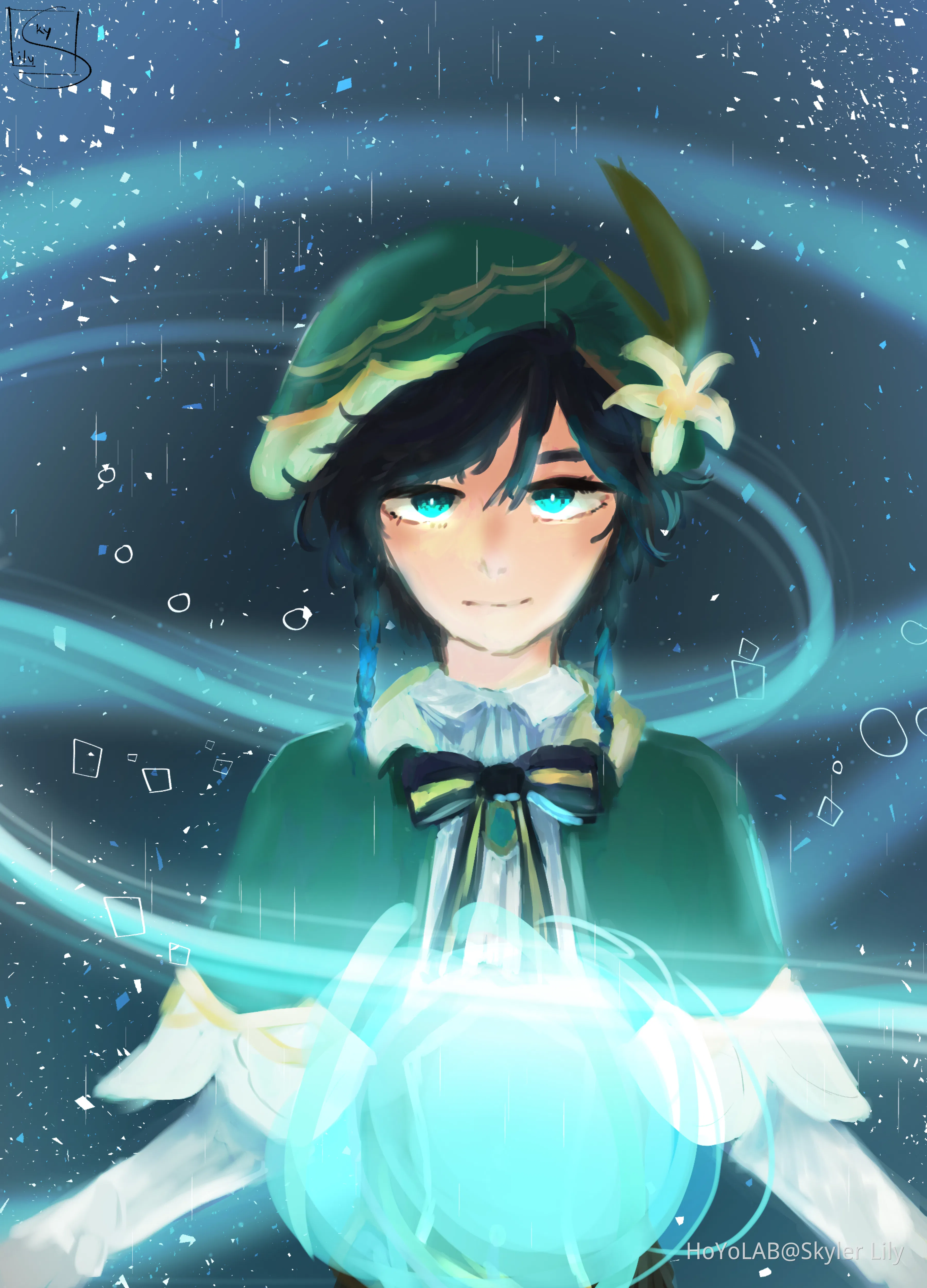 Anemo archon Venti. || God is still not home Genshin Impact | HoYoLAB