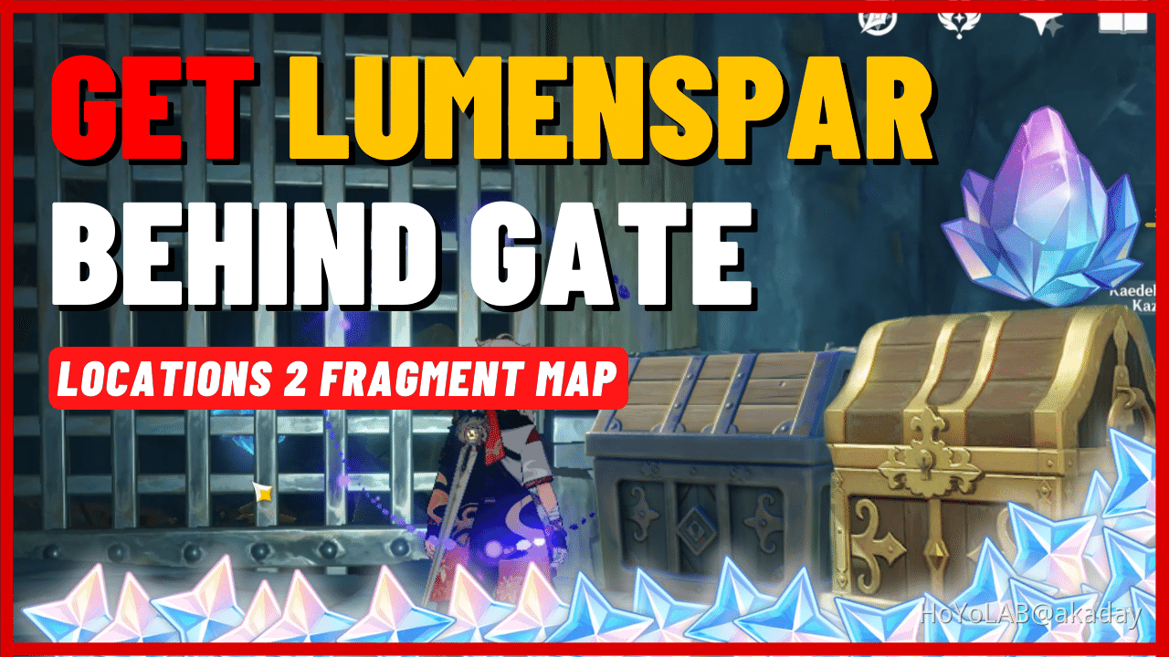 How to Get Lumenspar BEHIND Gate in Chasm - Treasure Map Fragment ...