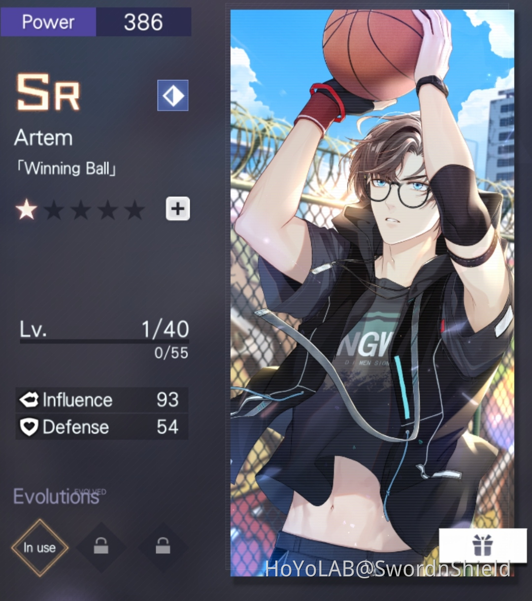 Artem SR Card: Winning Ball🥰 Tears of Themis | HoYoLAB
