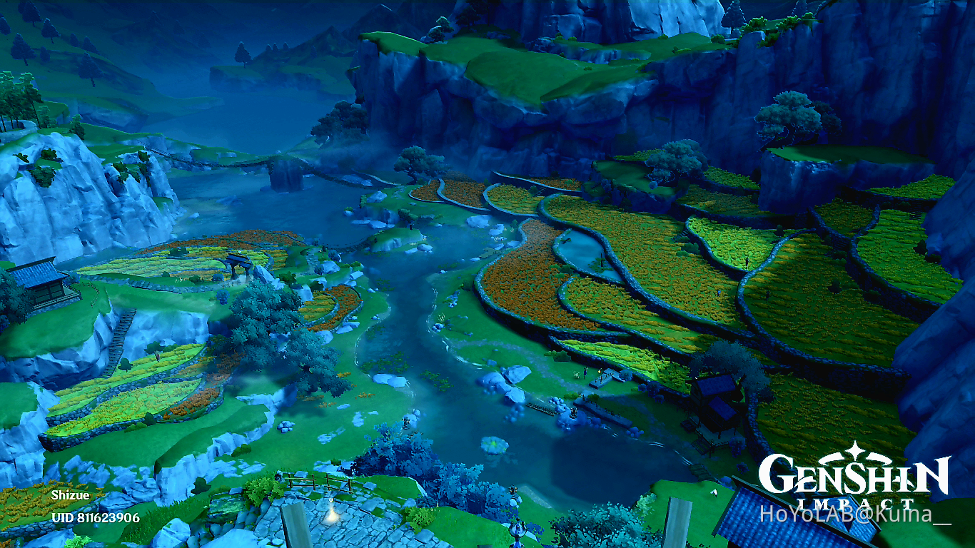 Qingce Village, noon and night Genshin Impact | HoYoLAB