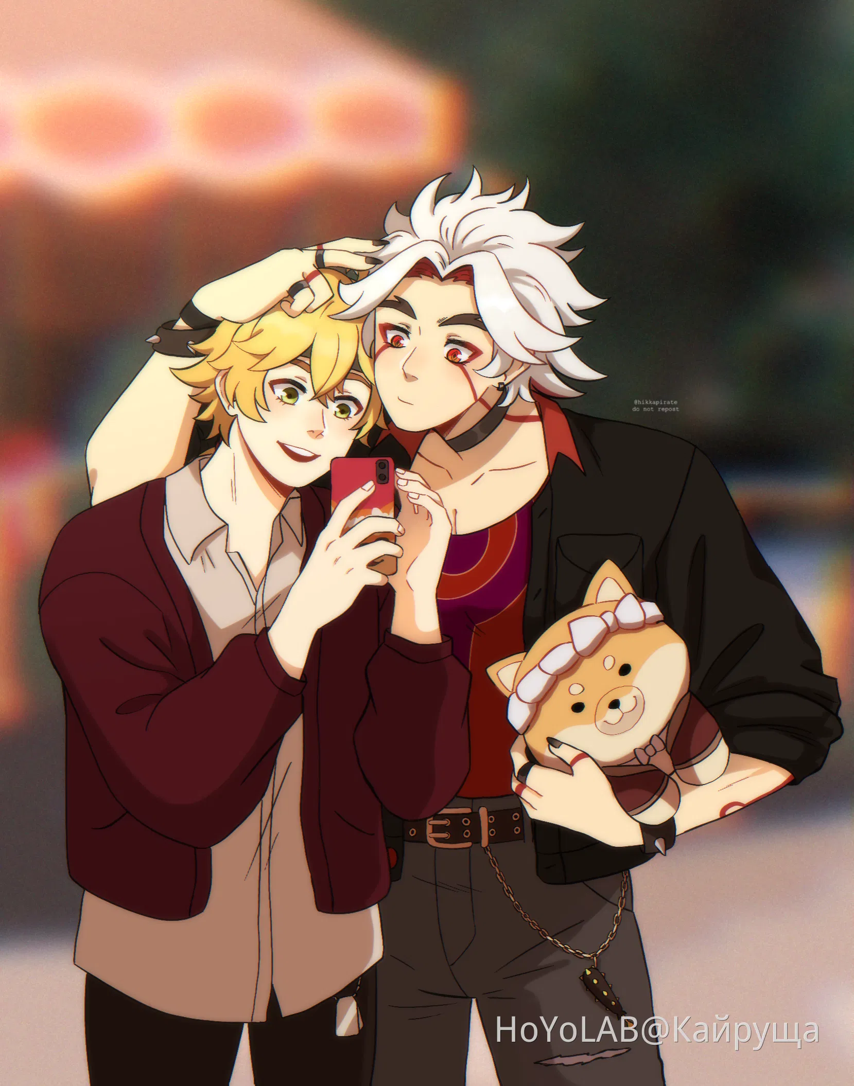 Modern Itto and Thoma Genshin Impact | HoYoLAB