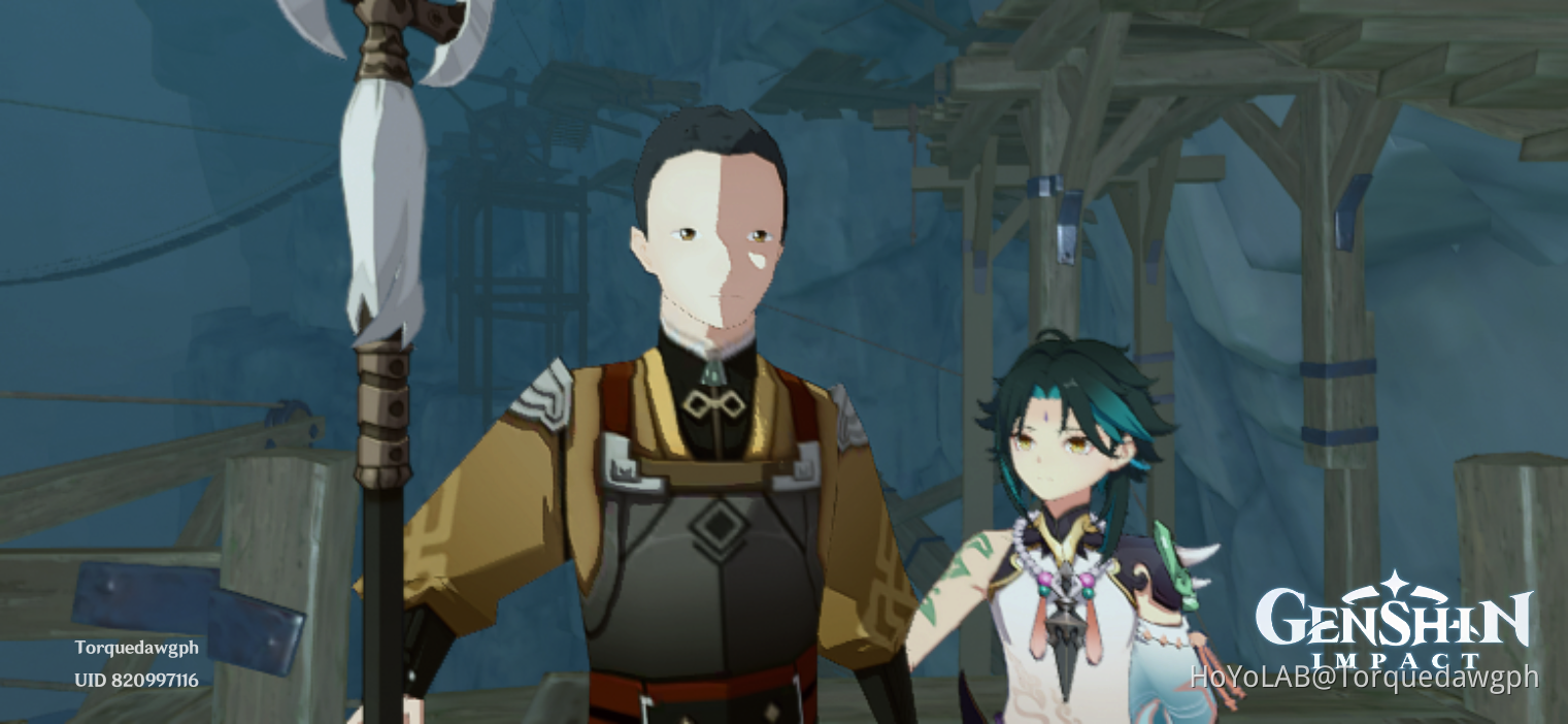 Xiao Meets Mark Zuckerberg NPC at the Chasm! Genshin Impact | HoYoLAB