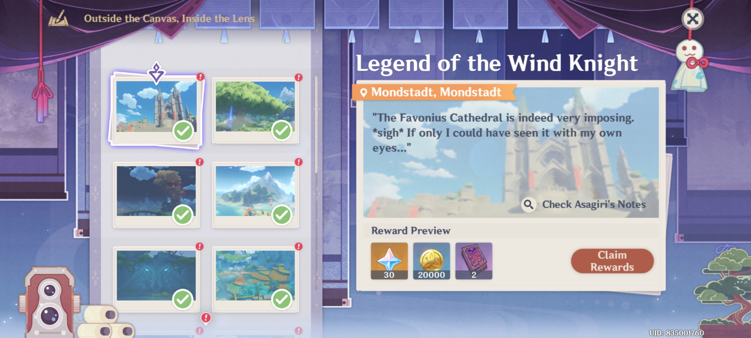 Legend of the Wind Knight Genshin Impact | HoYoLAB