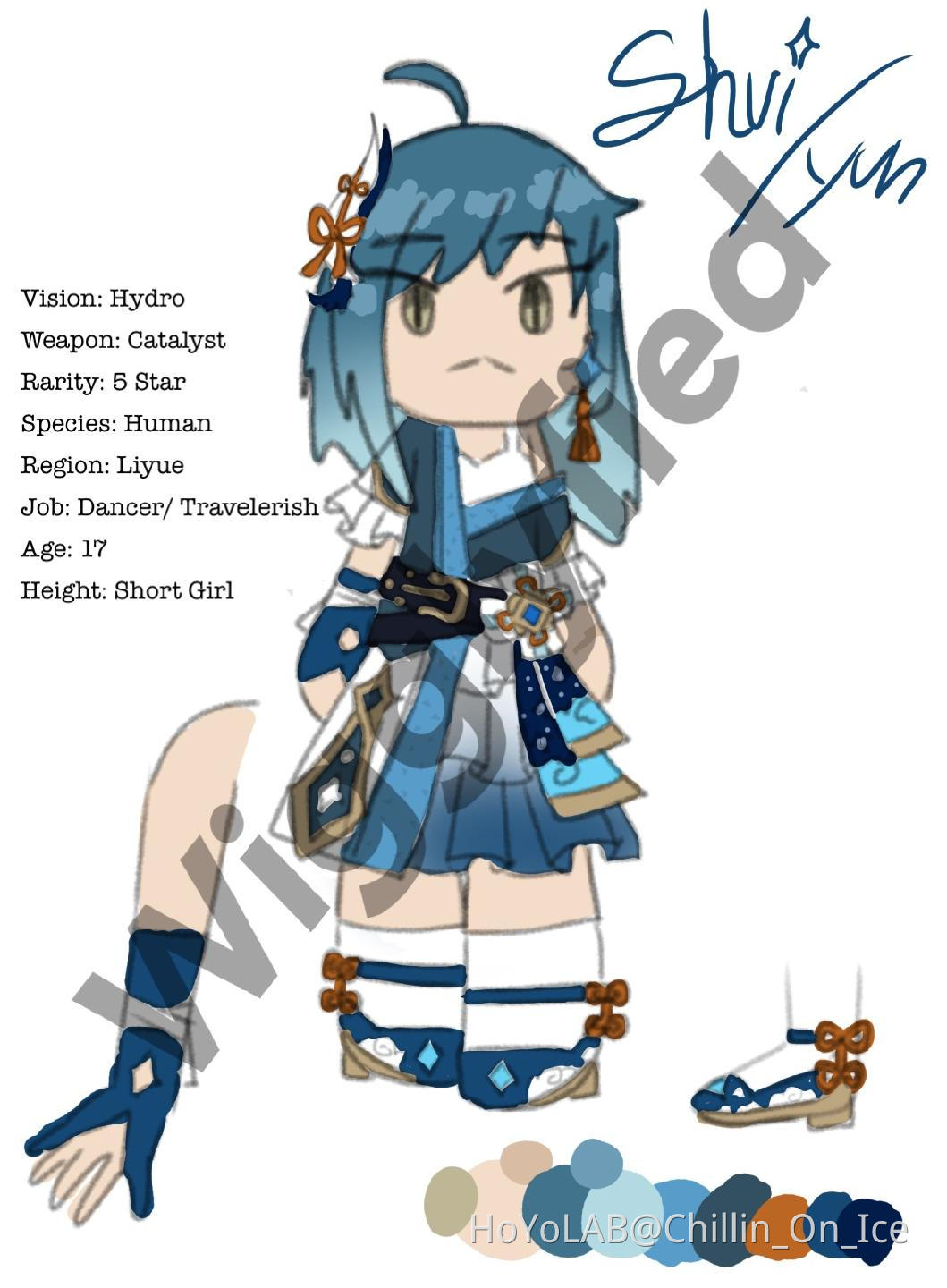 OC fanart Genshin Impact | HoYoLAB