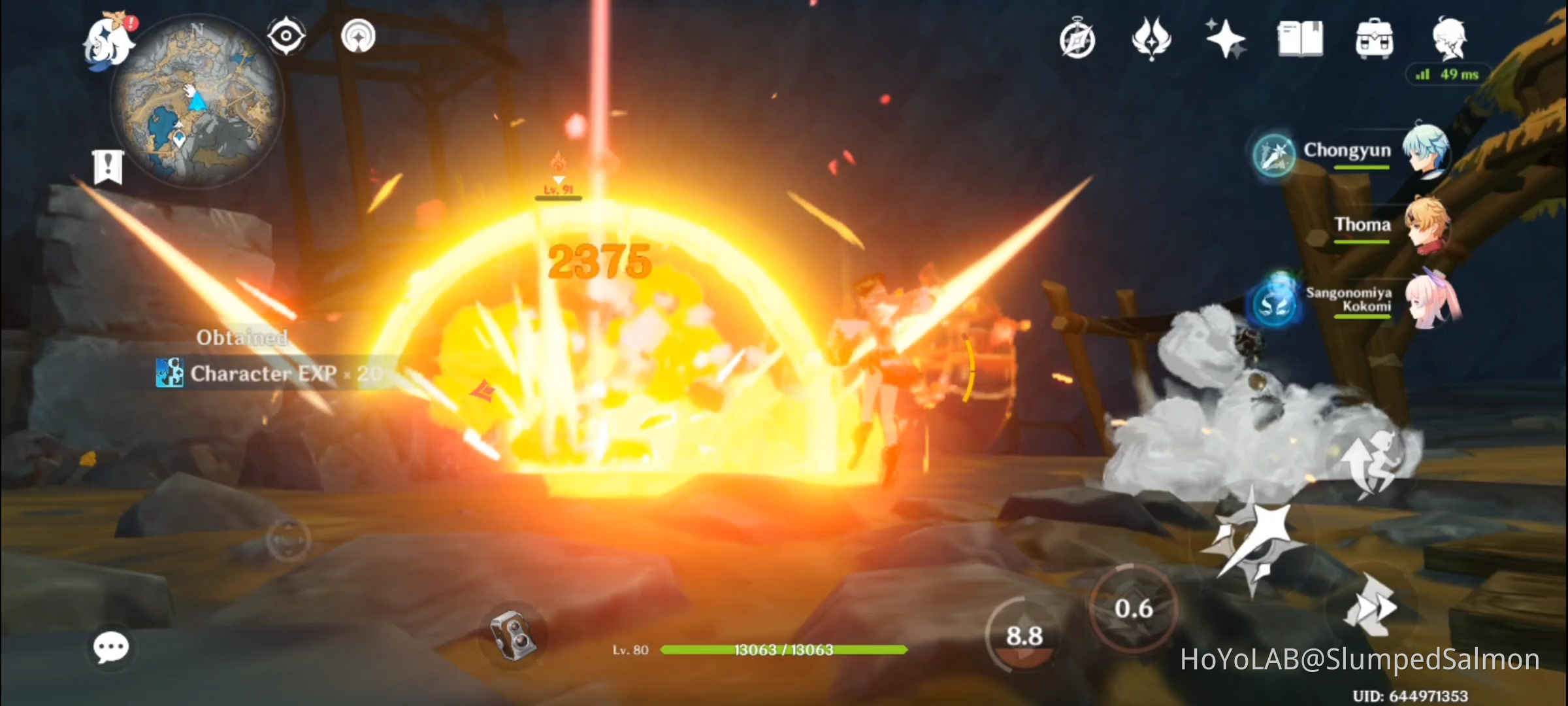 Yanfei Attacks the Chasm | Genshin Impact | HoYoLAB