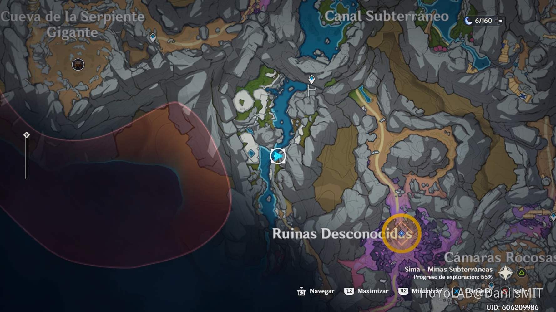 [Guía 2.6] Ubicación de los fósiles[Sima-Minas Subterraneas] Genshin ...