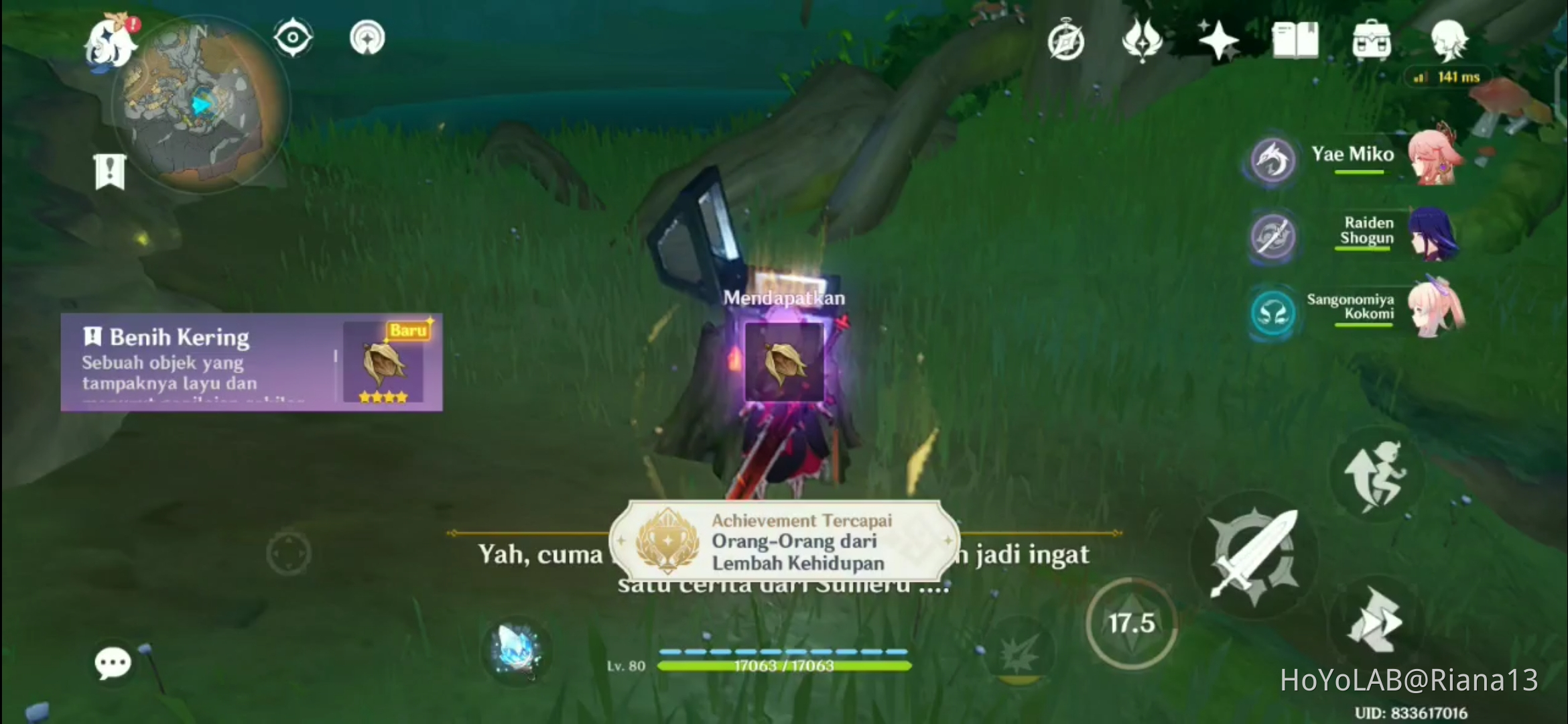 benih kering Genshin Impact | HoYoLAB