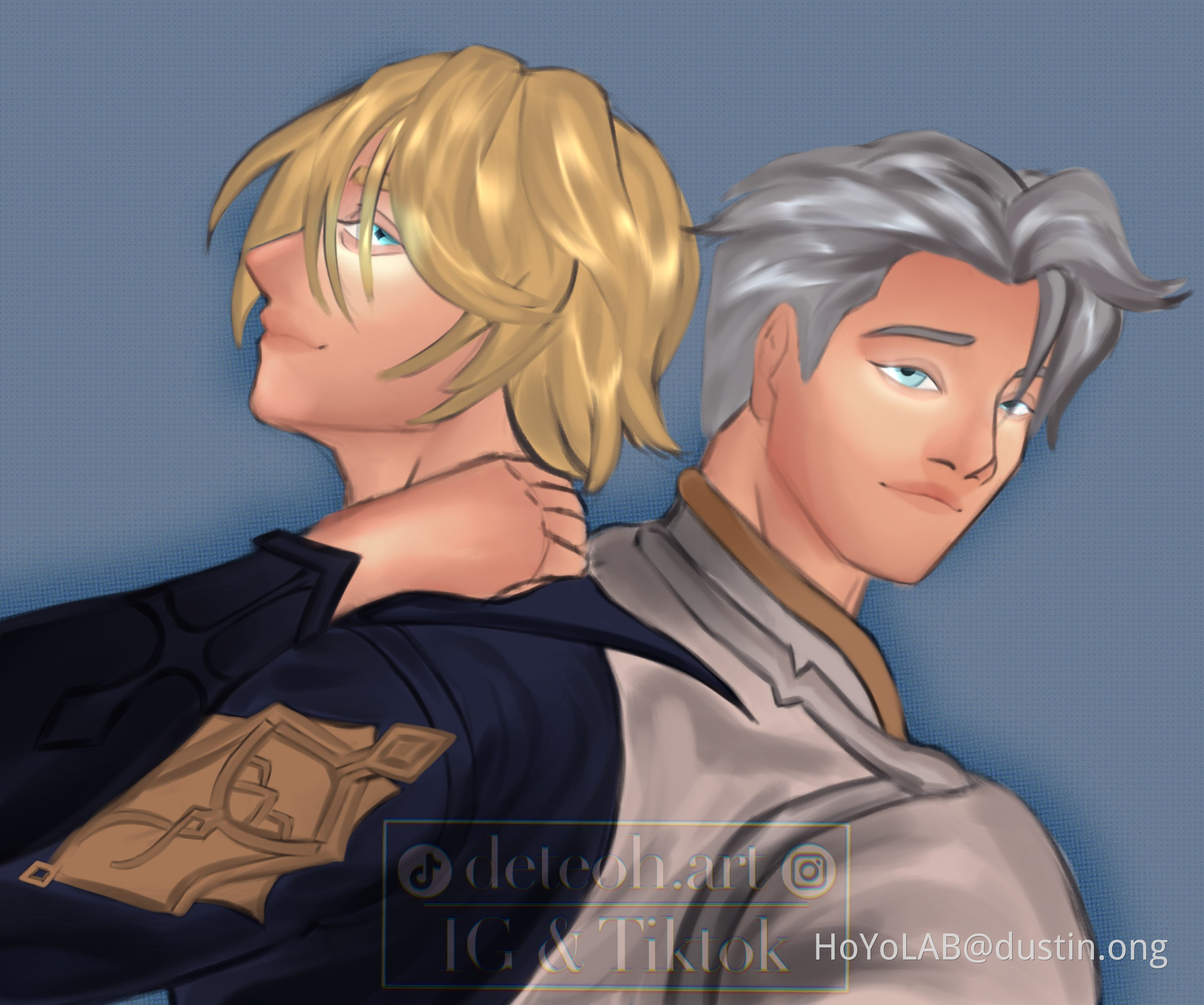 Dainsleif & Halfdan Genshin Impact | HoYoLAB