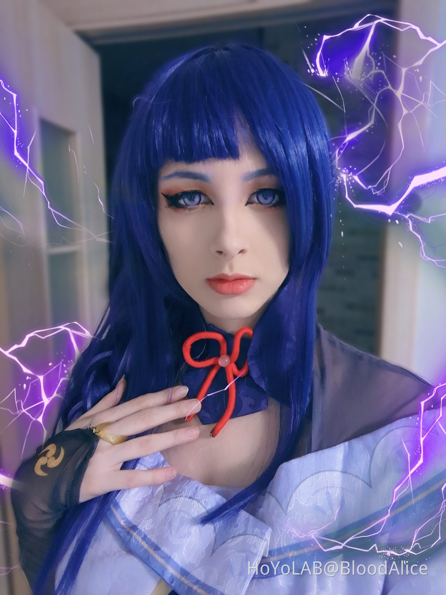 Raiden cosplay test Genshin Impact | HoYoLAB