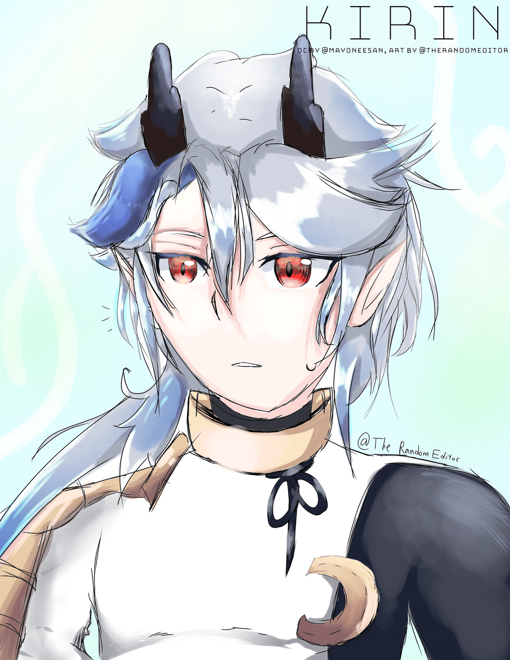 Kirin Fan Art for @MayOneeSan Genshin Impact | HoYoLAB