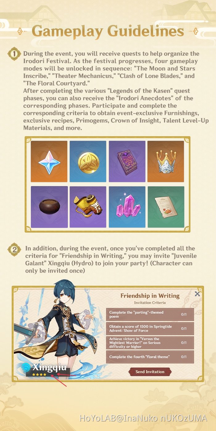 Inazuma festival Genshin Impact | HoYoLAB