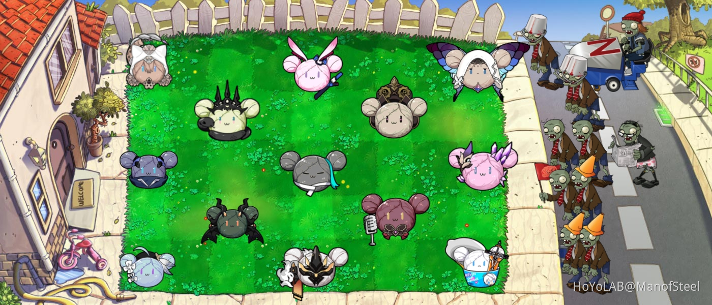 Flame Chaser cabbages vs Zombies Honkai Impact 3rd | HoYoLAB