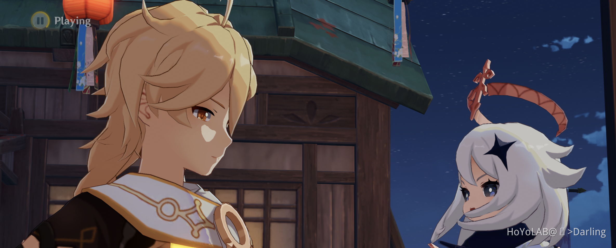 traveler and paimon :) | Genshin Impact | HoYoLAB