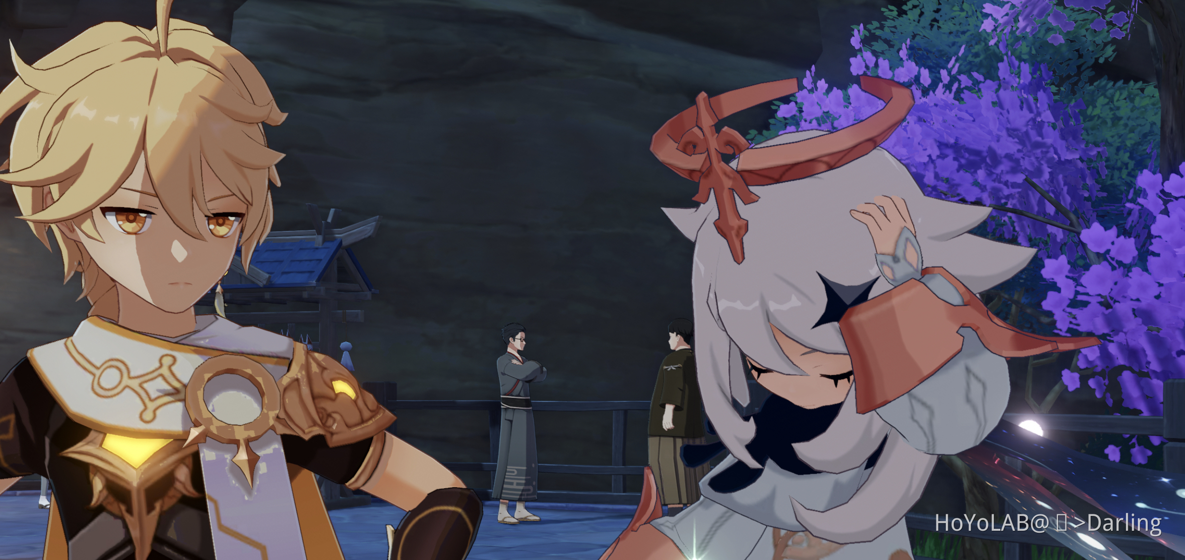 traveler and paimon :) Genshin Impact | HoYoLAB