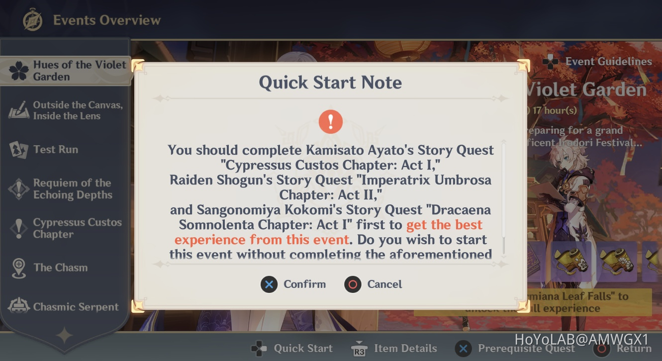 Do I use the quick start or I just do the story first Genshin Impact | HoYoLAB
