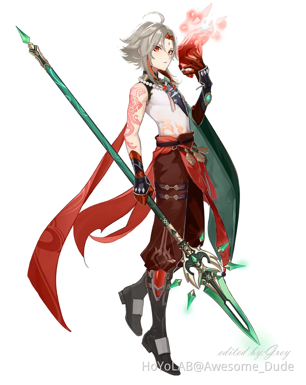 Xiao but kazuha color theme....... Genshin Impact | HoYoLAB