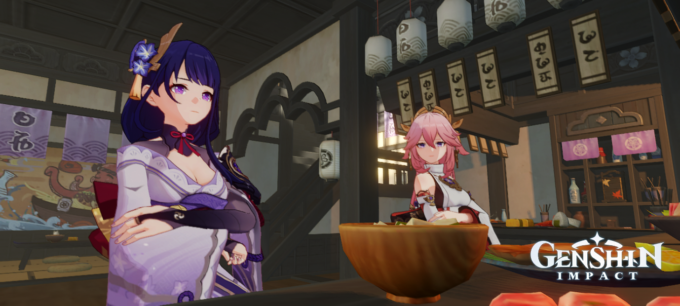 Yae & Raiden | Genshin Impact | HoYoLAB