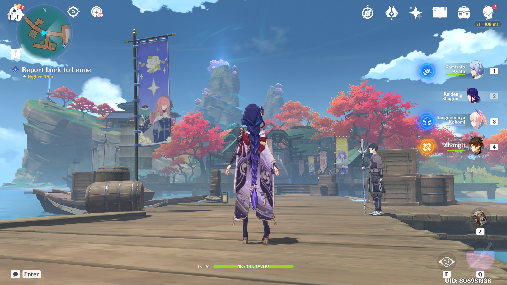 Something i notice during the new event of "Hues of the Violet Garden ...