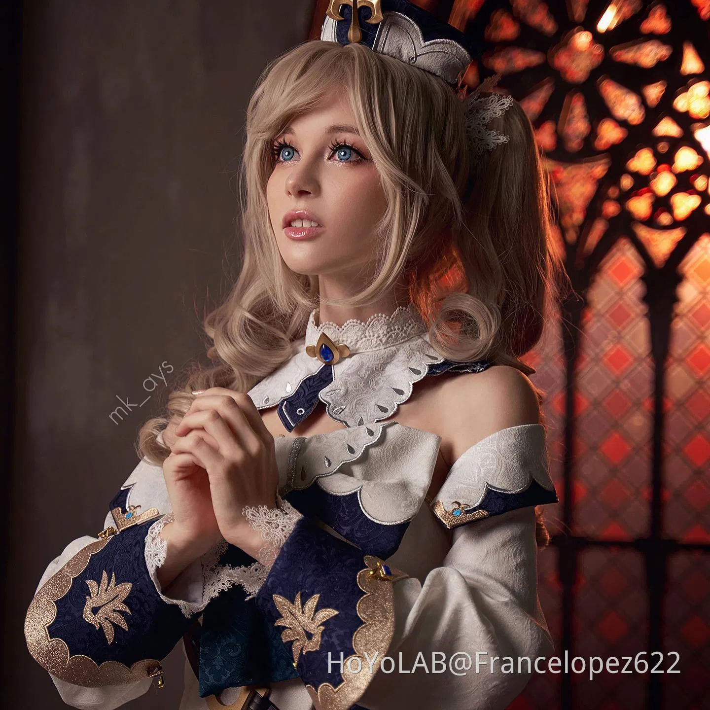 Mk_ays en cosplay de Bárbara Genshin Impact | HoYoLAB