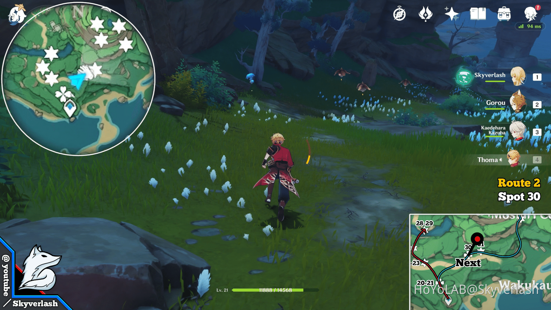 [Inazuma Specialty] 71 Fluorescent Fungus Farming Routes Genshin Impact ...