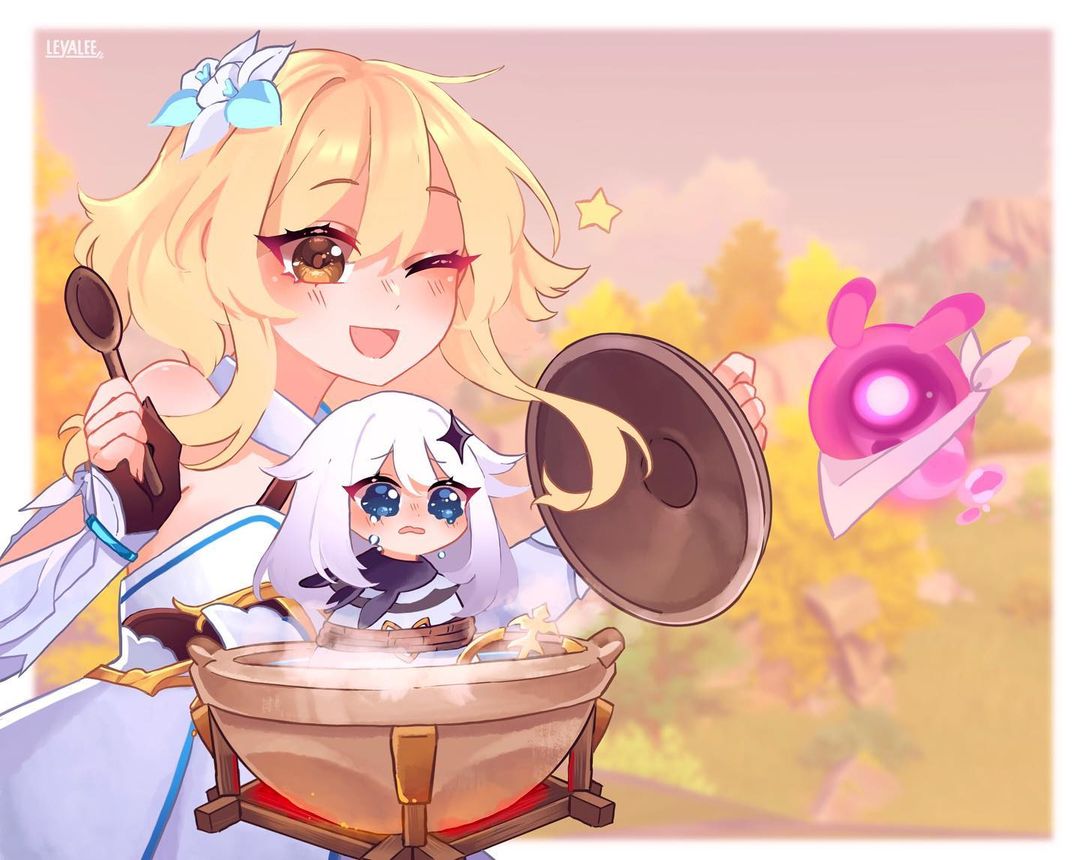 Paimon "The Emergency Food" Genshin Impact | HoYoLAB