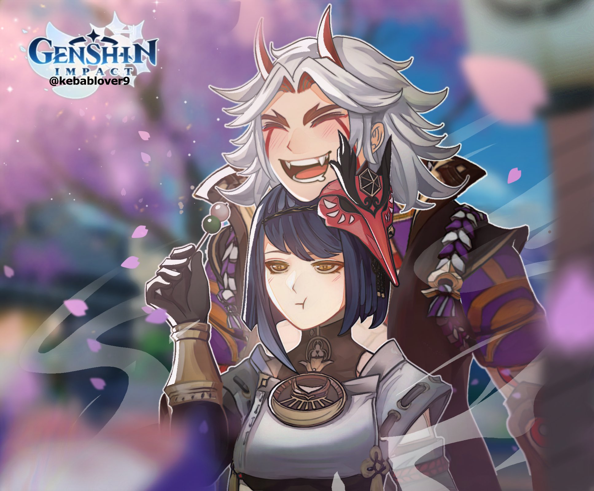 Itto and Sara Genshin Impact | HoYoLAB