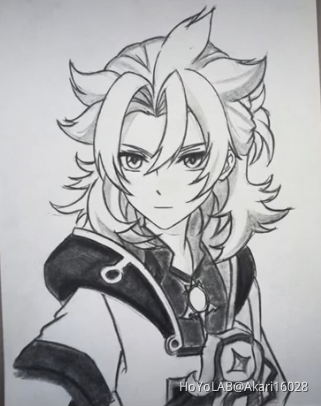 Albedo drawing Genshin Impact | HoYoLAB