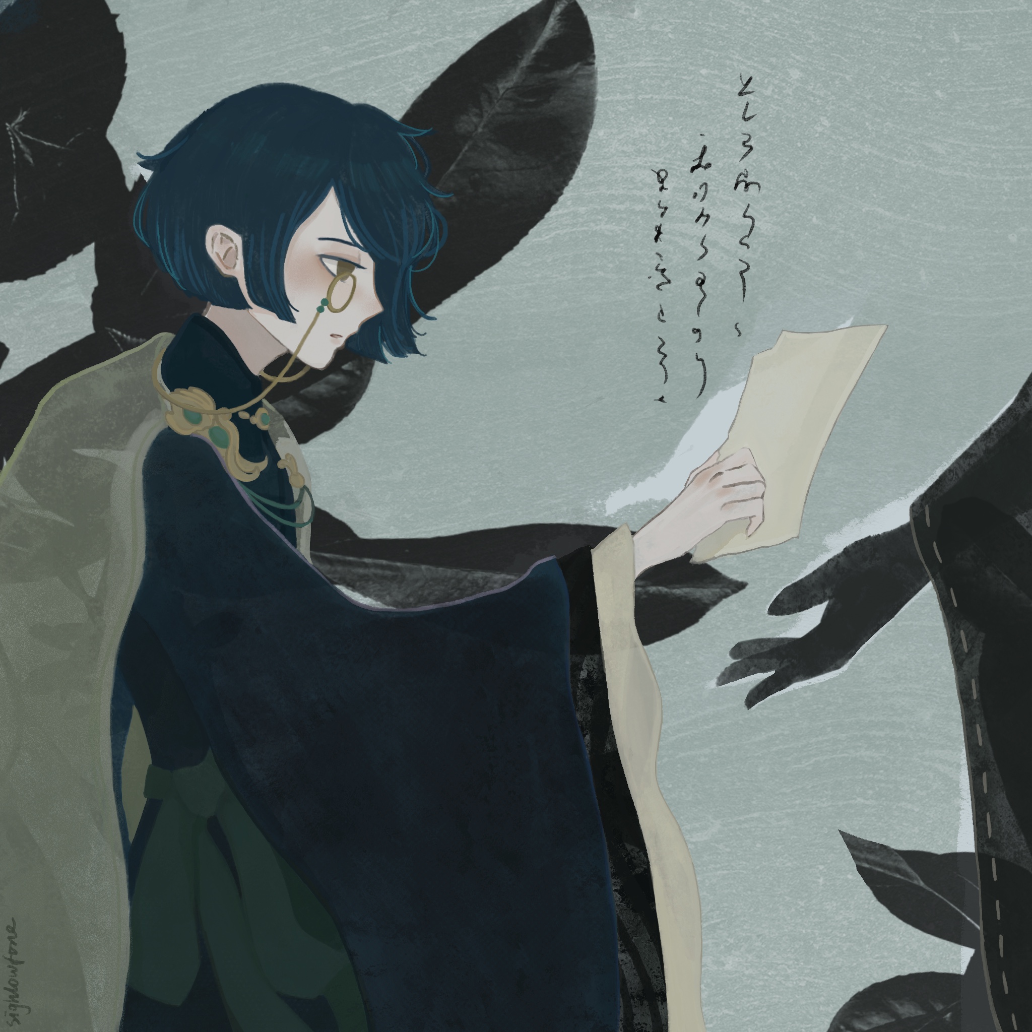 Aoi no Okina Genshin Impact | HoYoLAB