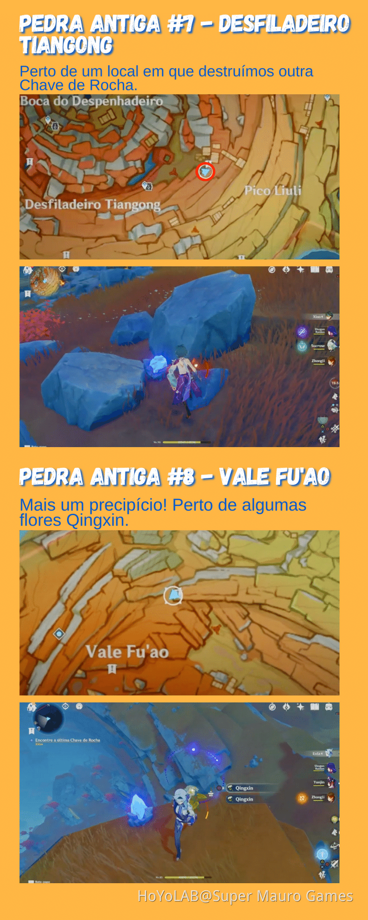 [Guias 2.6] Localização de Todas as Pedras Antigas no Despenhadeiro ...