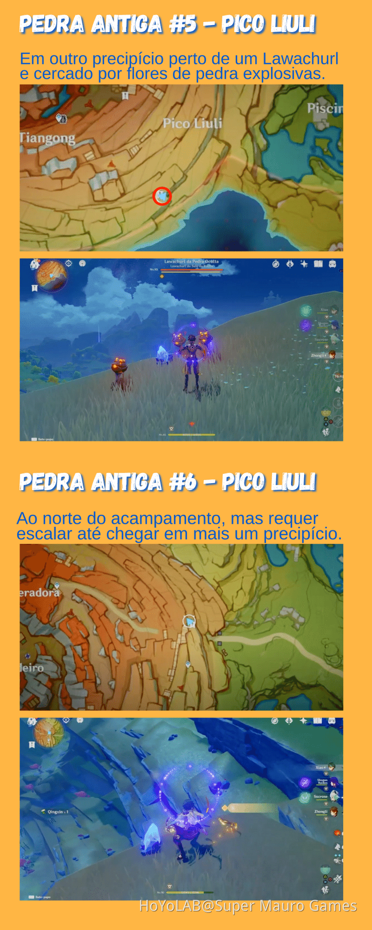 [Guias 2.6] Localização de Todas as Pedras Antigas no Despenhadeiro ...