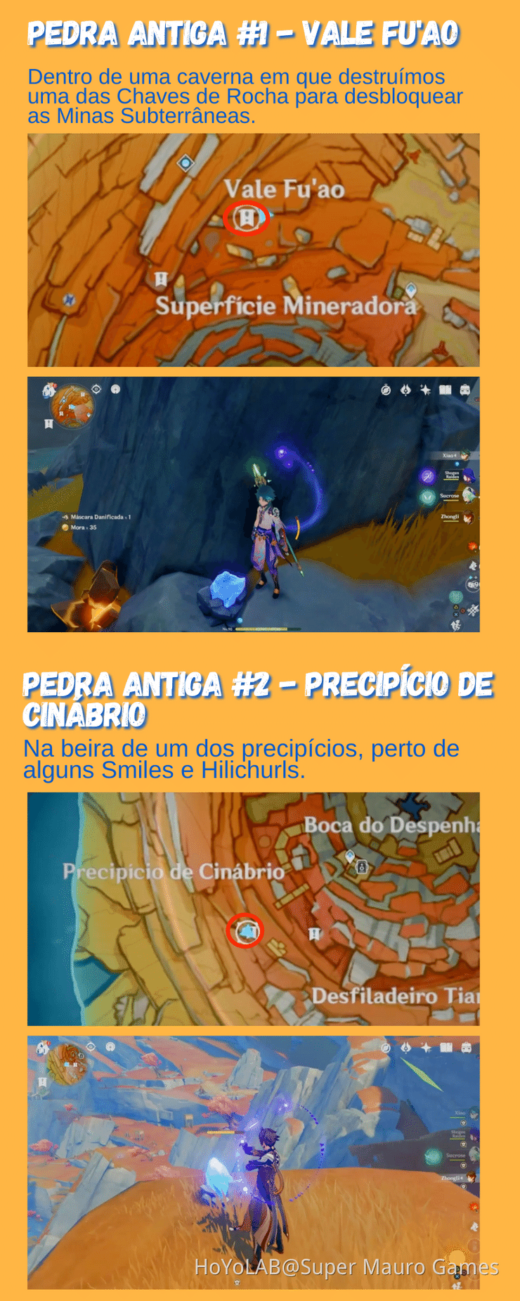[Guias 2.6] Localização de Todas as Pedras Antigas no Despenhadeiro ...