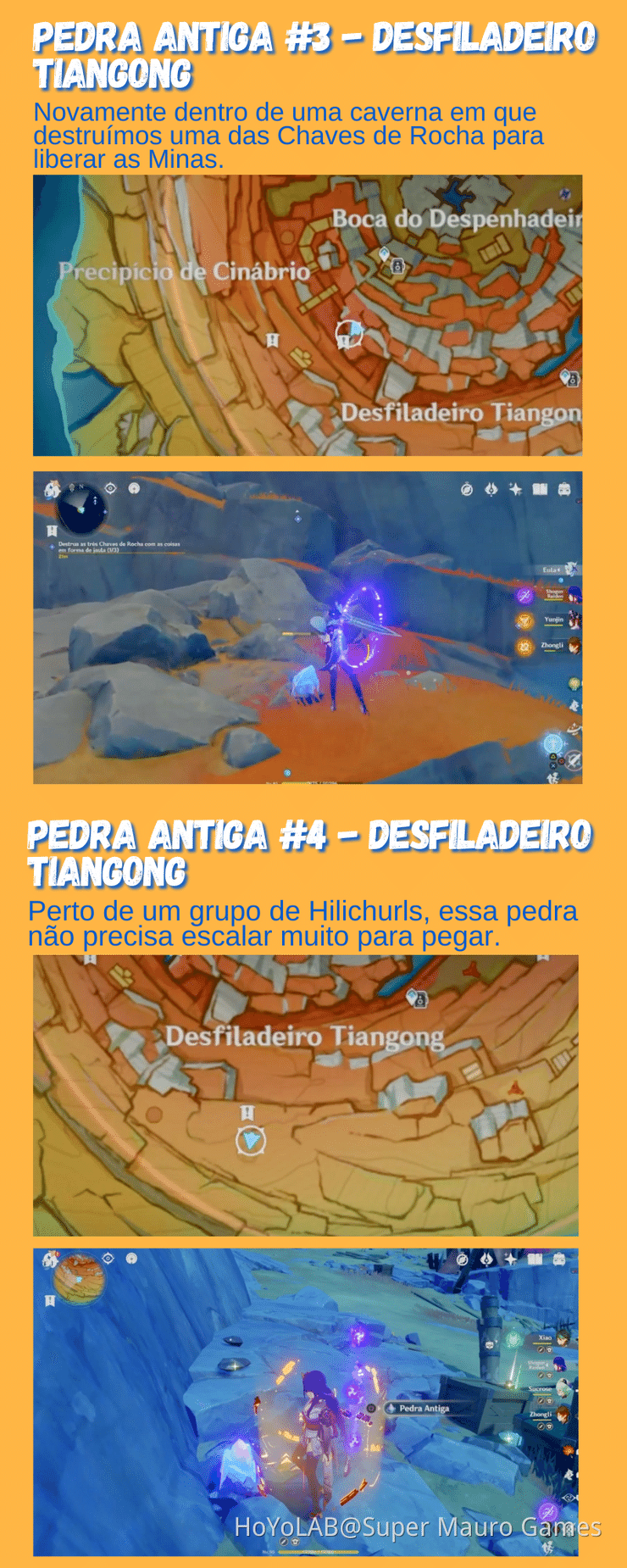 [Guias 2.6] Localização de Todas as Pedras Antigas no Despenhadeiro ...