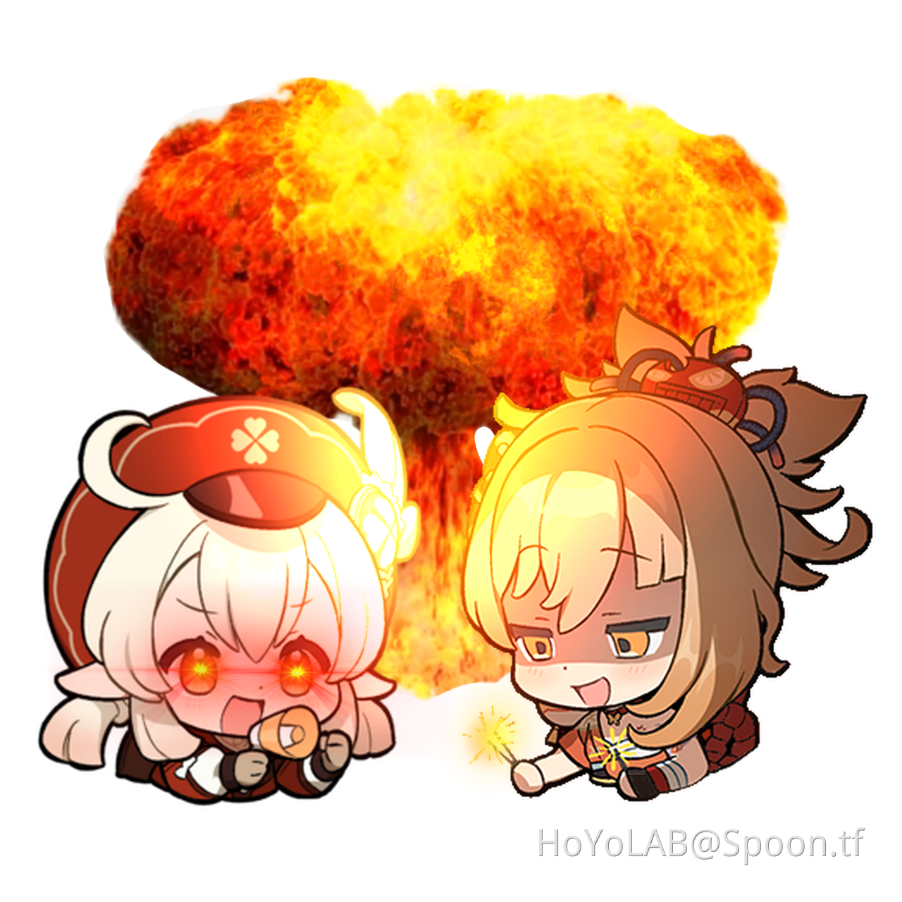 Klee + Yoimiya duo Genshin Impact | HoYoLAB