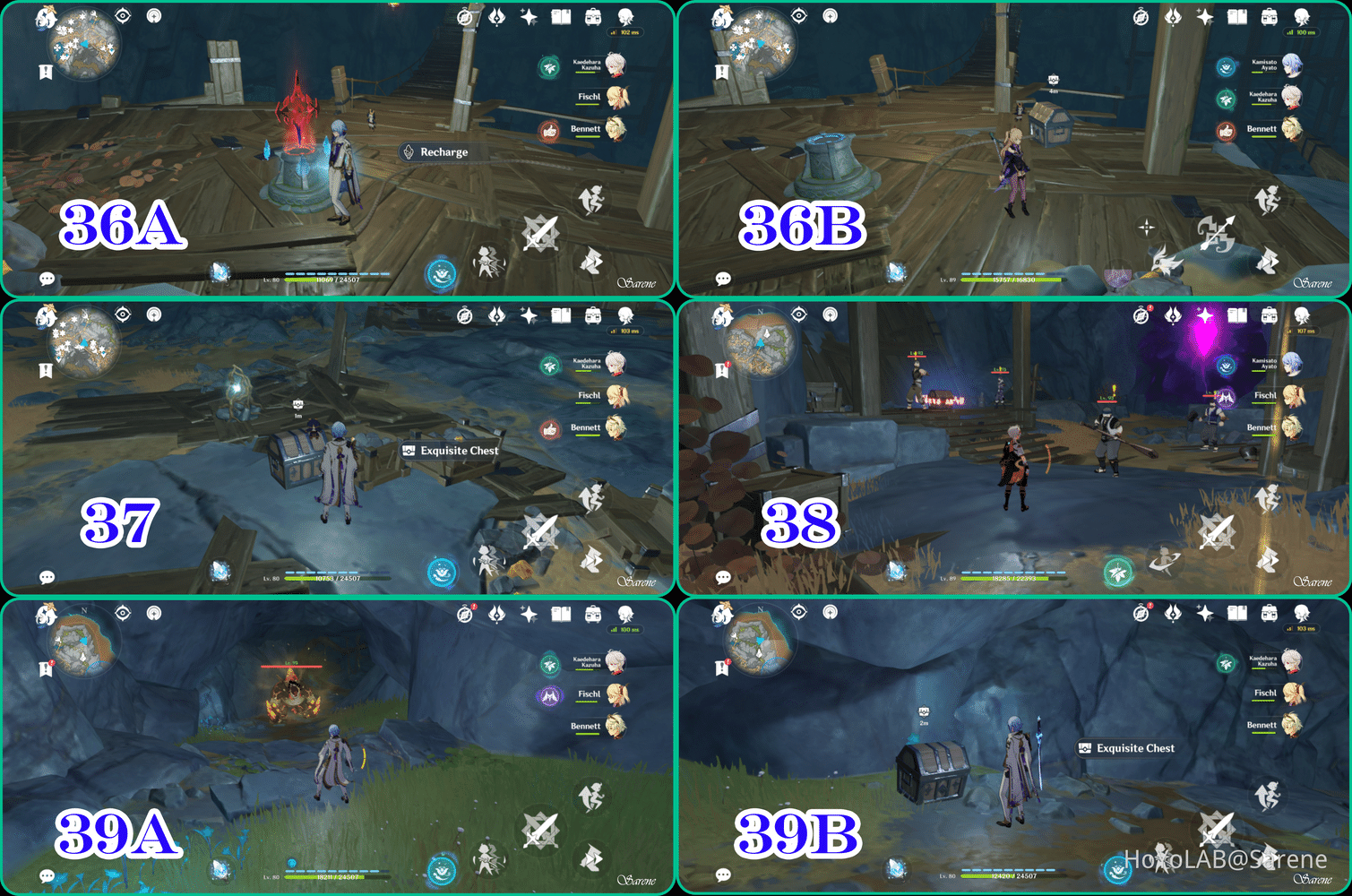 [Version 2.6] All 69 Chasm Exquisite Chests (1233 in Total) Genshin ...