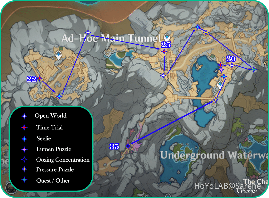 [Version 2.6] All 69 Chasm Exquisite Chests (1233 in Total) Genshin ...