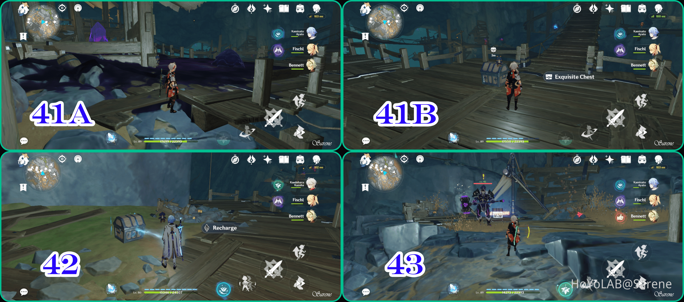 [Version 2.6] All 69 Chasm Exquisite Chests (1233 in Total) Genshin ...